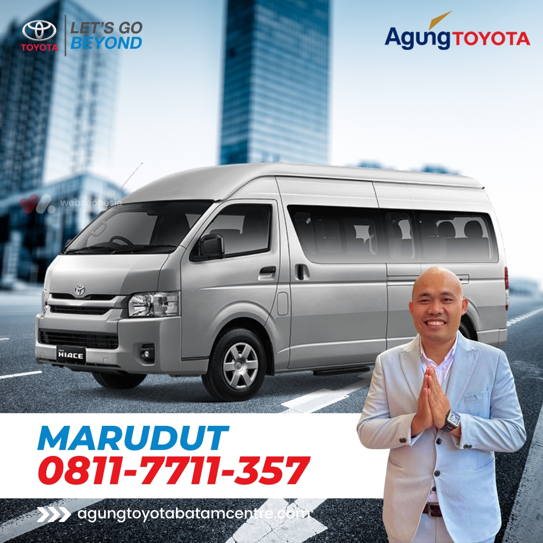 Toyota Hiace - Agung Toyota Batam Centre